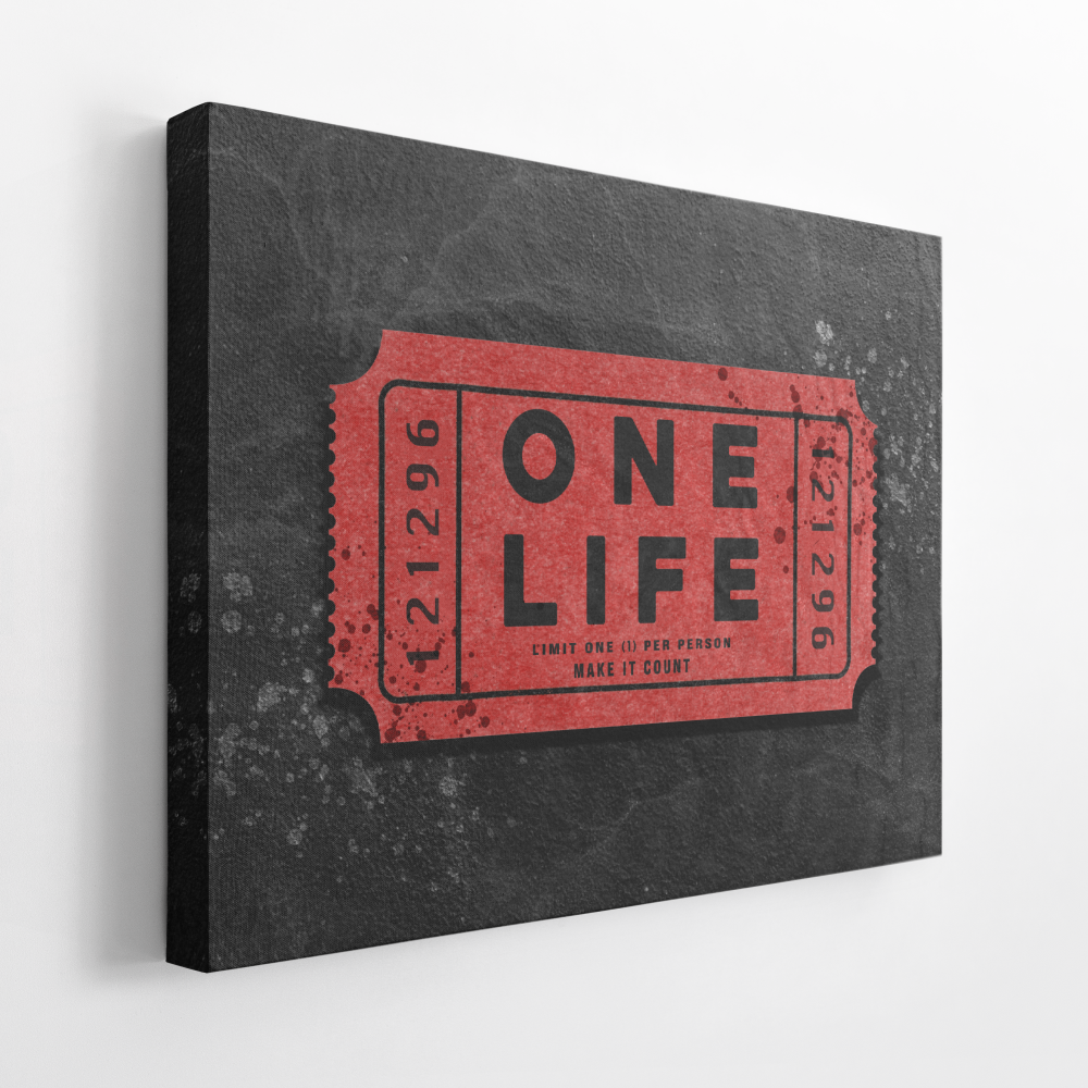 One Life Ticket – artpiktori